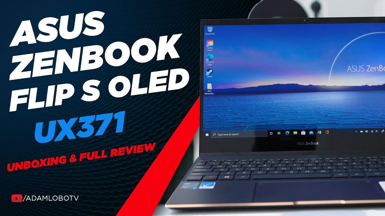 World's Thinnest OLED Convertible Laptop! - ASUS Zenbook Flip S OLED ...
