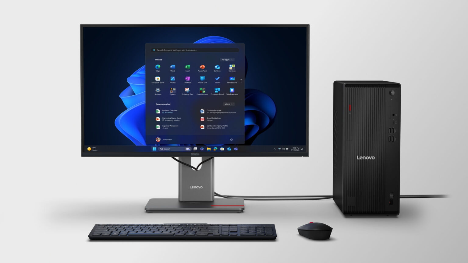 Lenovo Launches ThinkCentre M Series Gen 6 Desktops and ThinkVision T ...