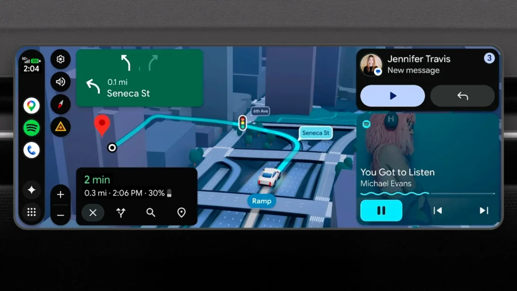 Android Auto Update Google I/O 2026: Material 3, 3D Maps